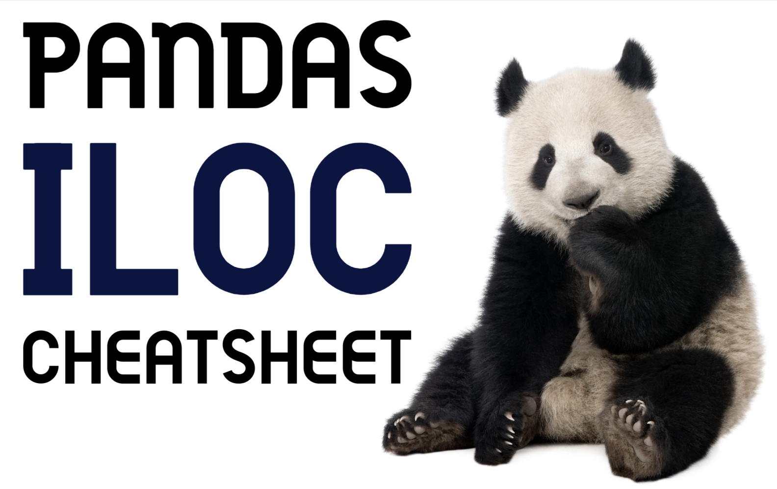 Machine Learning Pandas iloc Cheatsheet | Full Stack Developer - Gerardo Perrucci